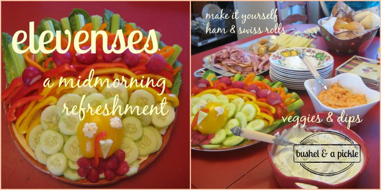 Elevenses for Thanksgiving Morning - Bushel & a Pickle