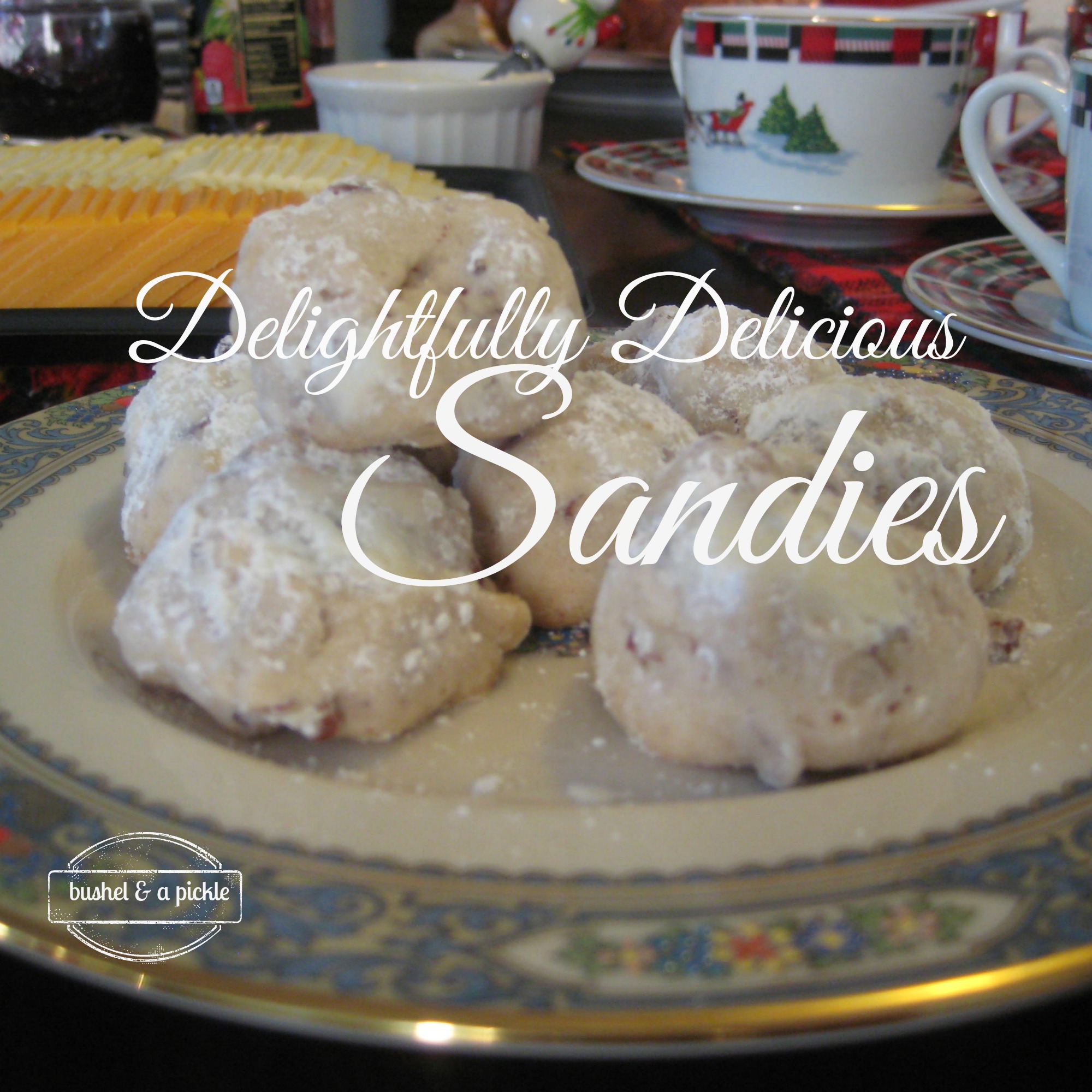 Delightfully Delicious Sandies - Bushel & a Pickle