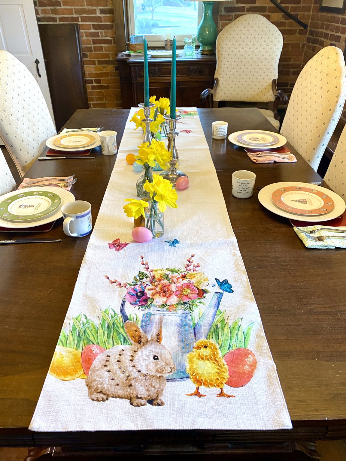 Happy Easter Table - Bushel & a Pickle