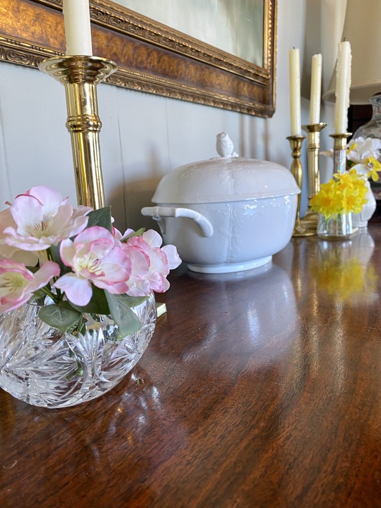 spring dining room buffet - Bushel & a Pickle
