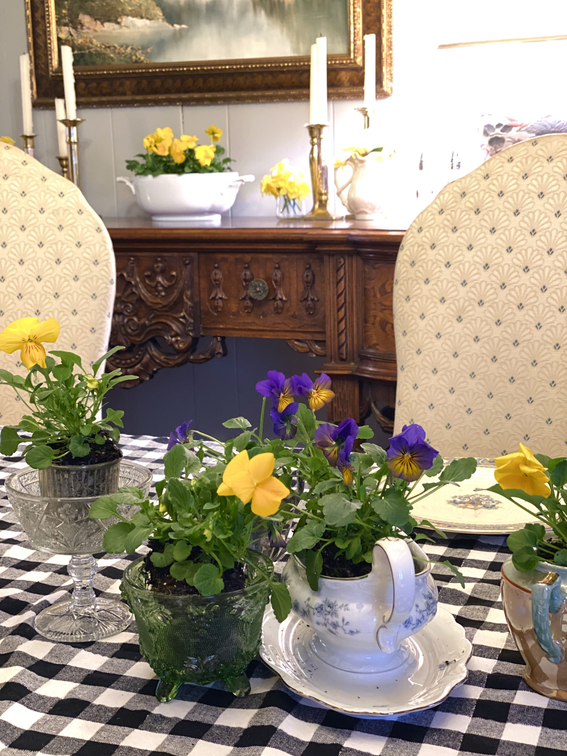 Tips for Early Spring Table Spring Blog Hop! - Bushel & a Pickle