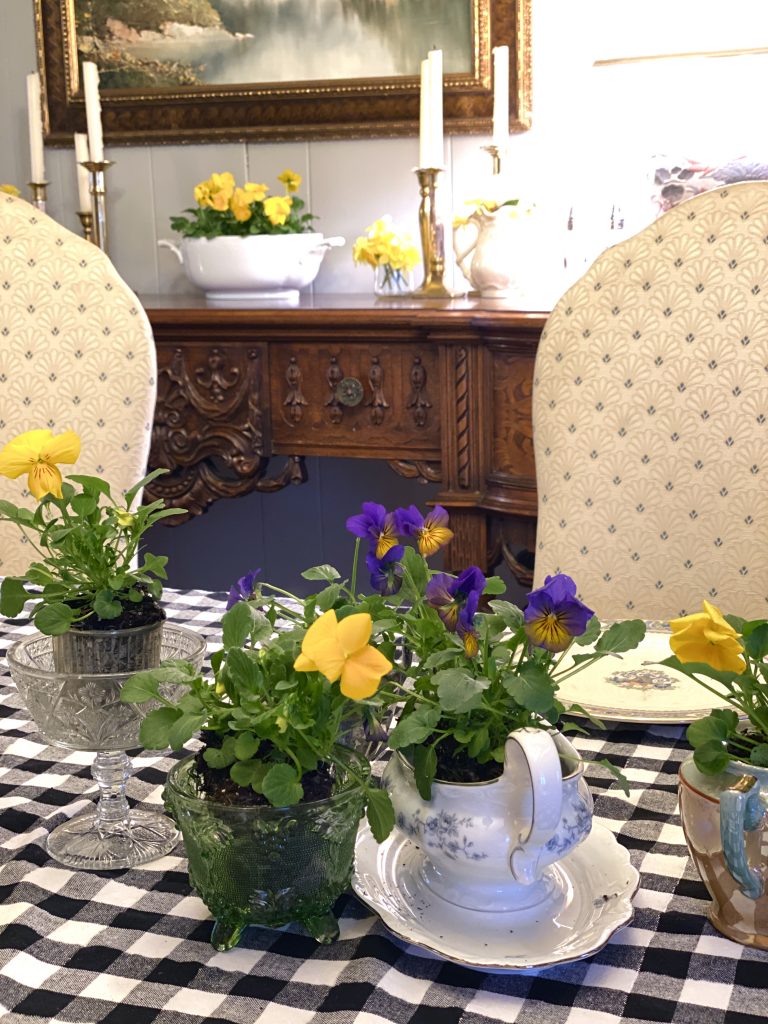 Tips for Early Spring Table Spring Blog Hop! - Bushel & a Pickle