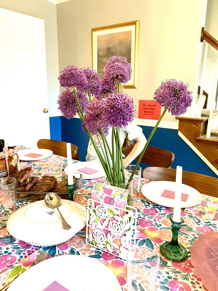 Honor Mom and Grandma Table on Mother’s Day - Bushel & a Pickle